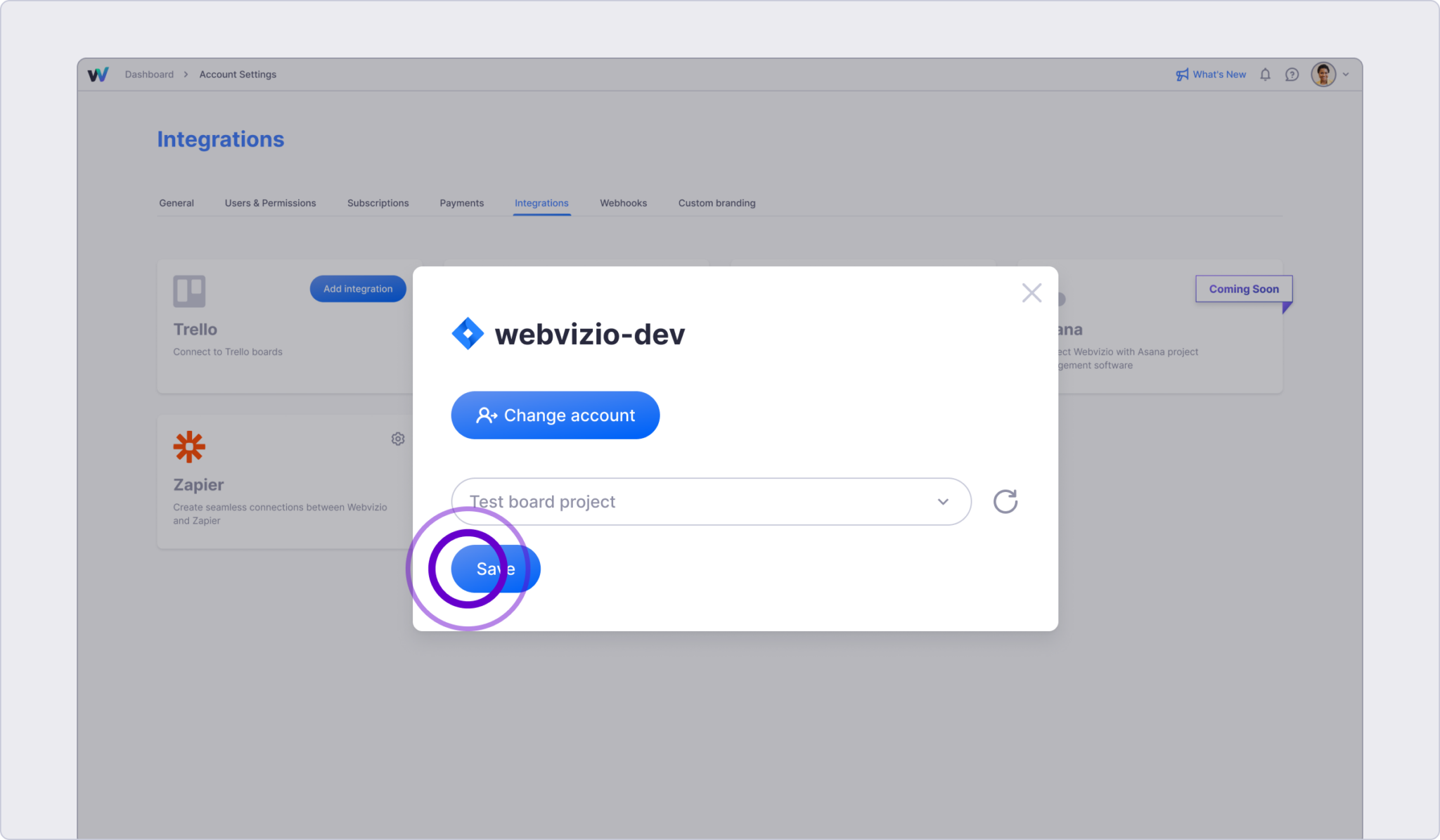 Integrate Jira - Web Feedback & Collaboration Tool | Webvizio