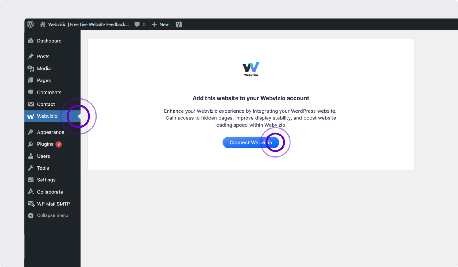 Webvizio WordPress Plugin: Enhance Website Collaboration