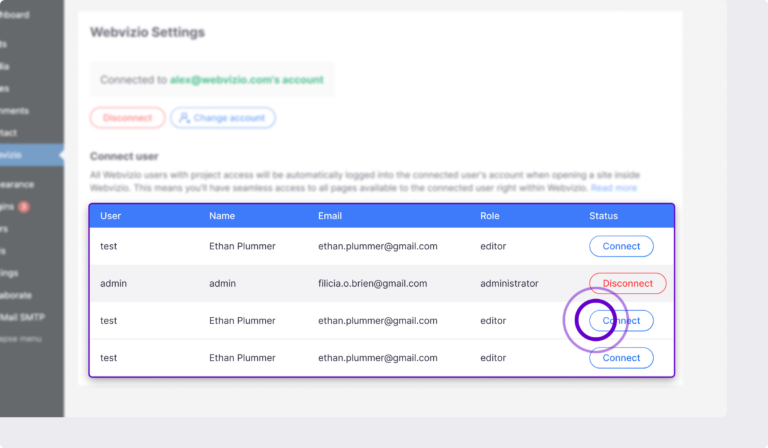 WordPress plugin | Webvizio