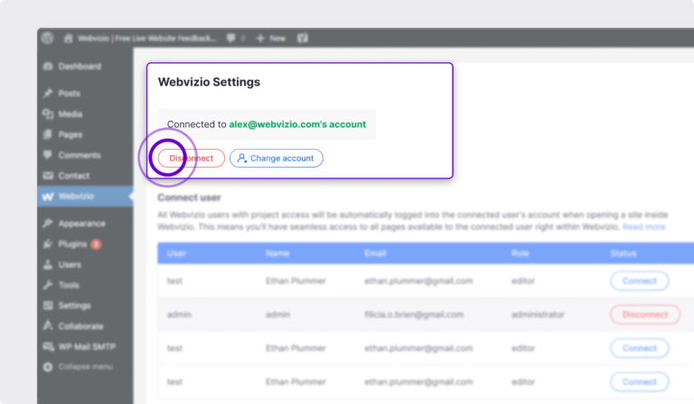 WordPress plugin | Webvizio