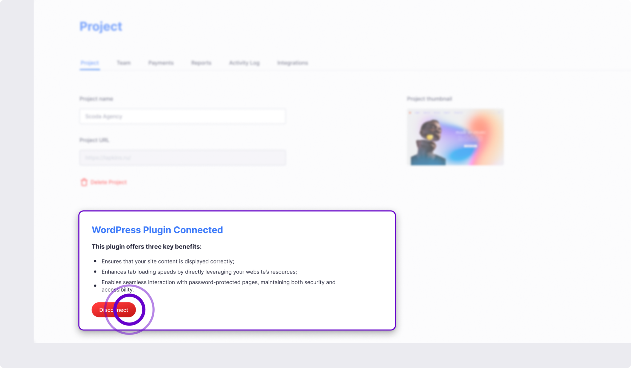 WordPress plugin | Webvizio