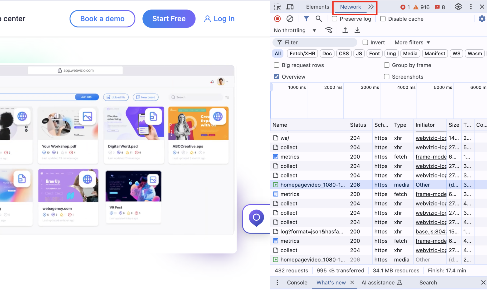 Collecting and Analyzing Browser Logs with Chrome DevTools - Webvizio | Website Feedback & Bug ...