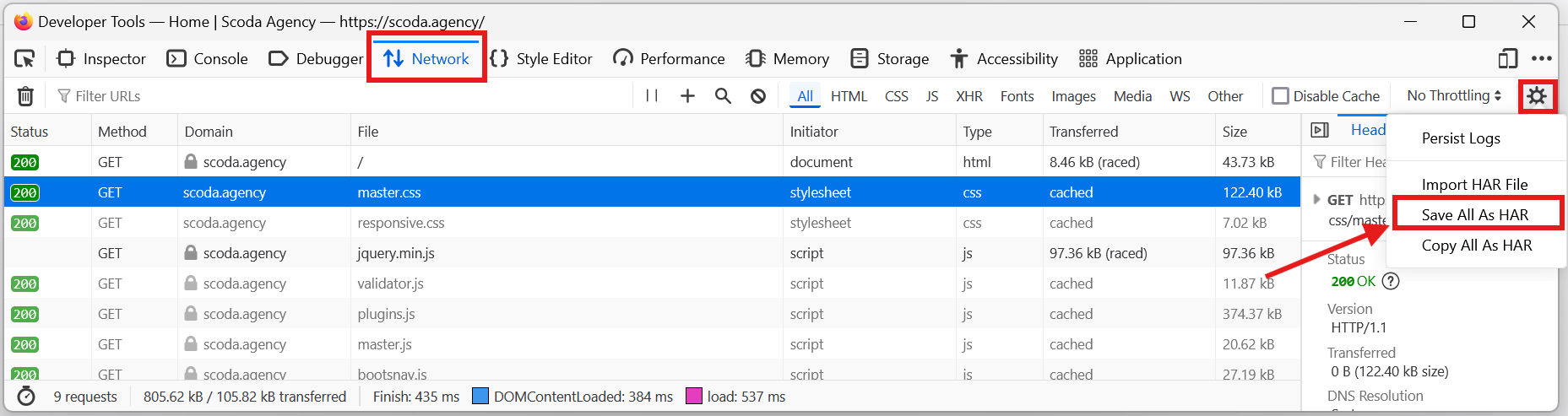 Analyze HAR File: A Guide for Web Debugging | Webbvizio Blog