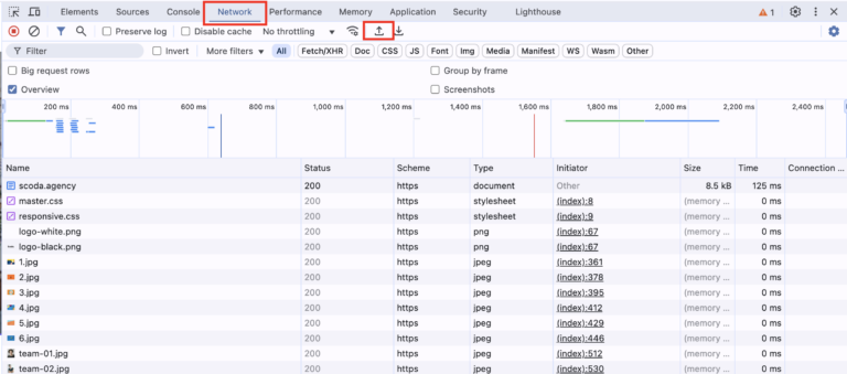 Learn how to download, view and analyze HAR files | Webvizio